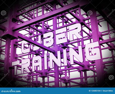 Cyber Training Virtual Web Class 3d Rendering Stock Illustration Cyber Training Virtual Web Class 3d Rendering Stock Illustration