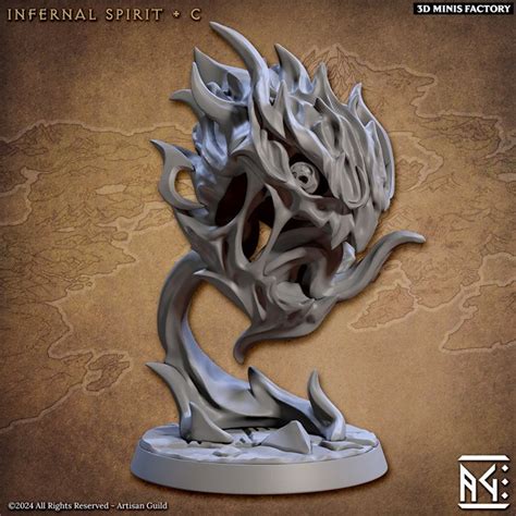 Infernal Spirits C By Artisan Guild Raid At The Temple Of Ifrit