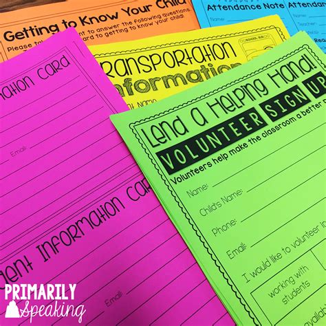 Using A Classroom Handbook To Communicate Important Policies And