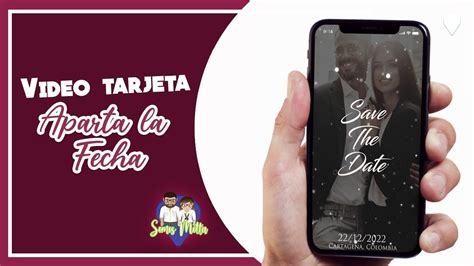 Save The Date Video Aparta La Fecha 🎉👰🏻‍♀️🤵🏻‍♂️ Youtube