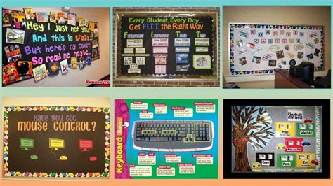 Computer Class Display Board Ideas Computer Classroom Display Board