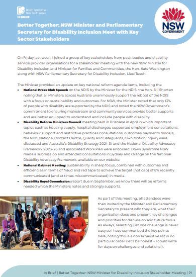 Last Week Our Ceo Emily Caska Attended A Stakeholder Meeting With The