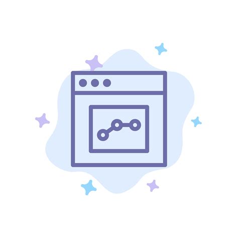 Analytics Communication Interface User Blue Icon On Abstract Cloud