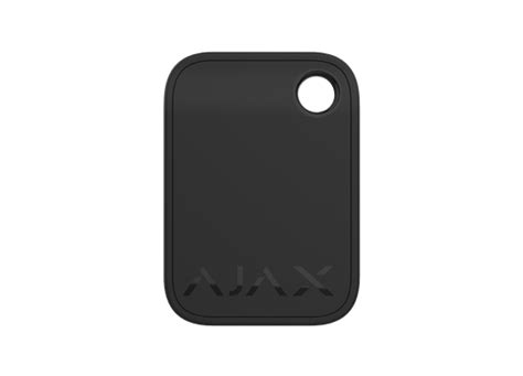 Three 3 Encrypted Contactless Key Fob For Keypad Black Ajax Systems Inaxsys Security Systems