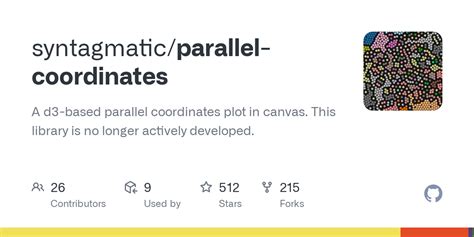 Github Syntagmaticparallel Coordinates A D3 Based Parallel