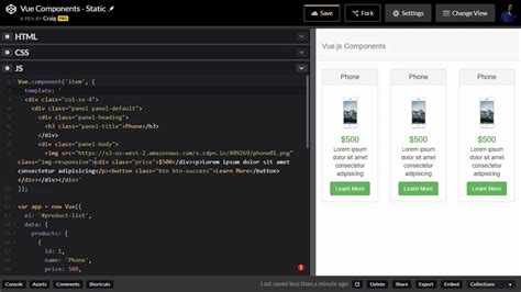 A Designers Guide To Vue Js Components Cleaning Up The Component
