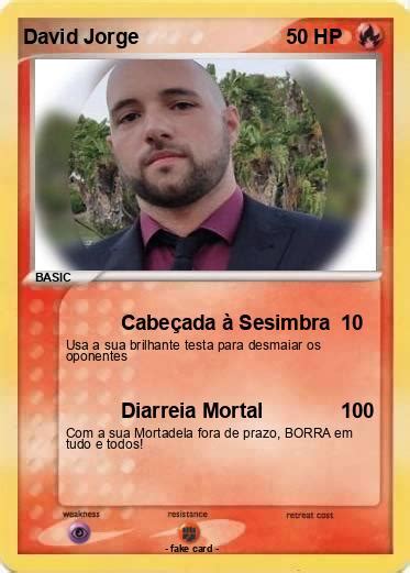 Pokémon David Jorge Cabeçada à Sesimbra My Pokemon Card