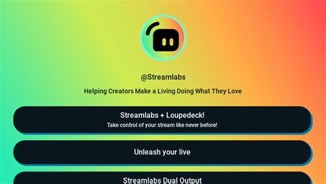 Streamlabs Link Space