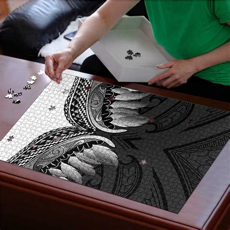 Poutama Korowai New Zealand Puzzle Aotearoa Maori Tattoo Lt14