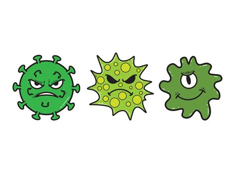 Bacteria Cartoon
