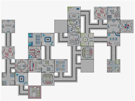 International Space Station Layout Diagram