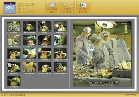 Edheads Virtual Knee Surgery The Webby Awards