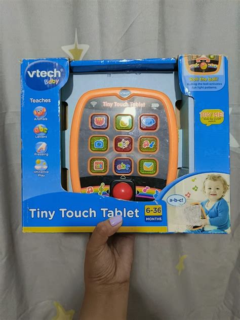 Vtech Tiny Touch Tablet Hobbies And Toys Toys And Games On Carousell