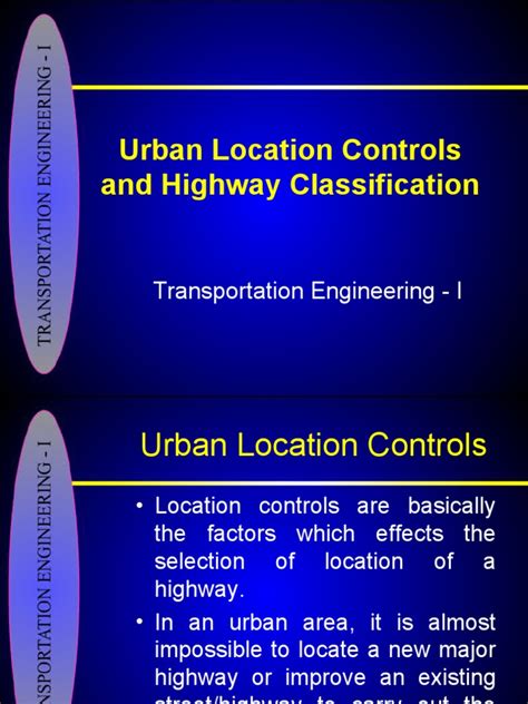 Functional Classification Of Highways Understanding The Hierarchy And