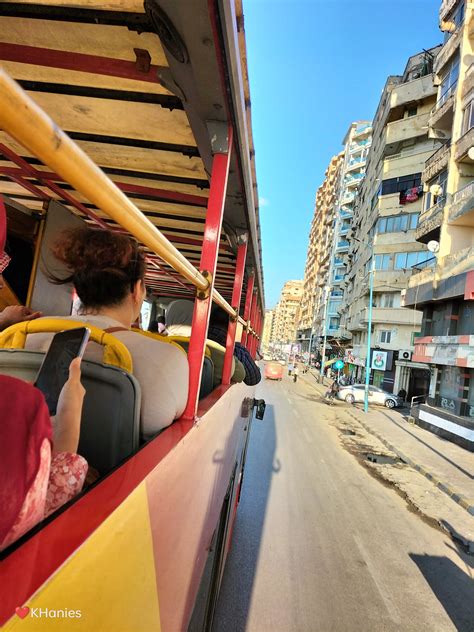 Iskandariah Mesir Alexandria City Sightseeing Red Bus Tour Anies♥you