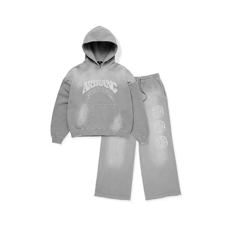Bts Arirang Tour Md Hoodie And Pants Set Up Gray S Dae2603 20319 1