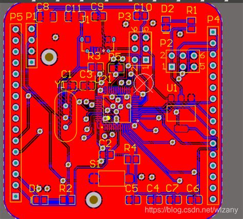 设计stm32的最小系统（pcb设计） stm32最小单片机系统 pcb csdn csdn博客