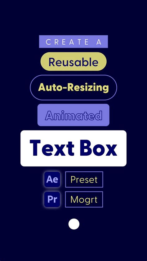 Create A Reusable Auto Resizing Text Box For Adobe After Effects