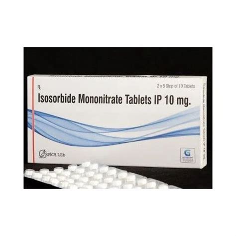 Genericart Medicine Medicine Grade Isosorbide Mononitrate Tablets