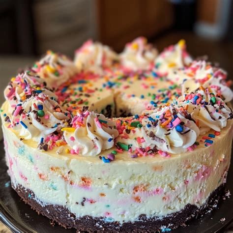 Funfetti Cheesecake Cake