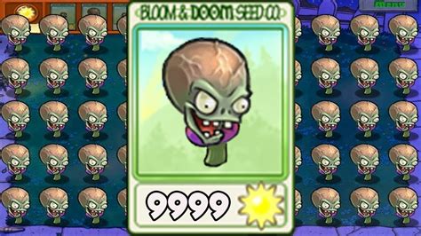999 Drzomboss Fume Shroom Zomplants Zombotany Plants Vs Zombies Mod