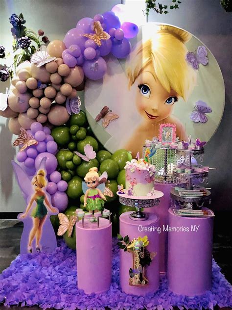 Tinkerbell Birthday Party Ideas Photo 1 Of 24 Catch My Party