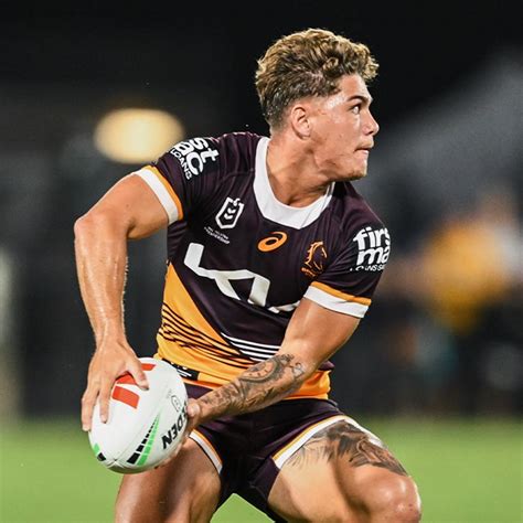 Official Nrl Profile Of Reece Walsh For Brisbane Broncos Broncos