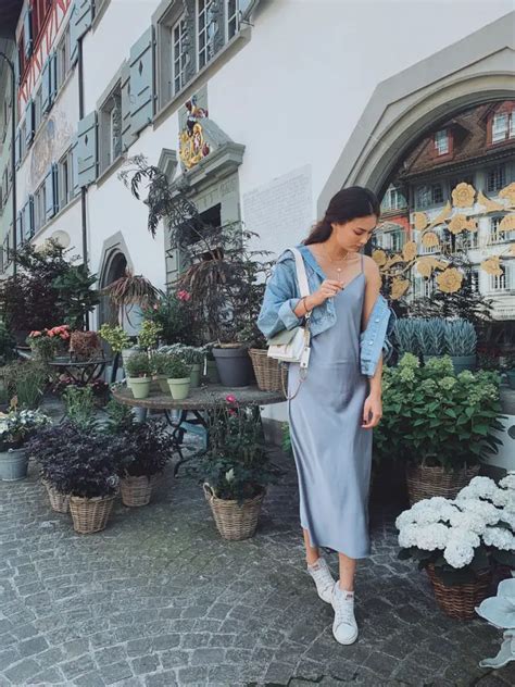 18 Stunning Slip Dress Outfit Ideas Morningko
