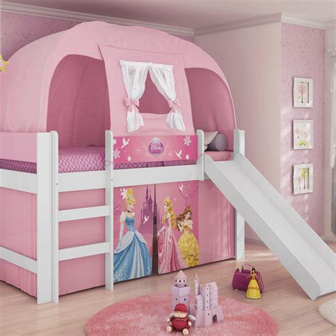 Camas Altas Para Meninas Com Escorregador