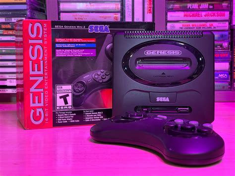 Sega Genesis Console Box Art