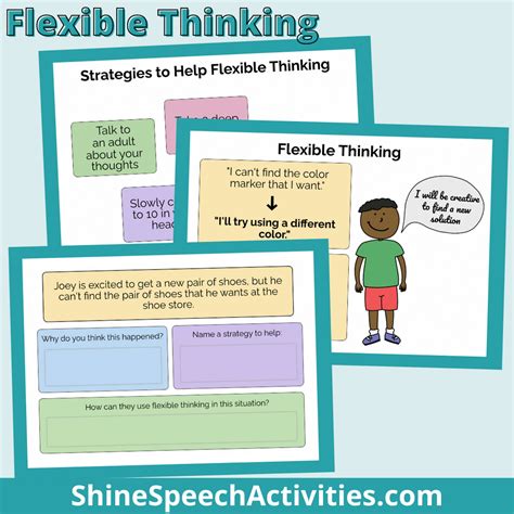 Bundle Executive Function Shine Speech Activities