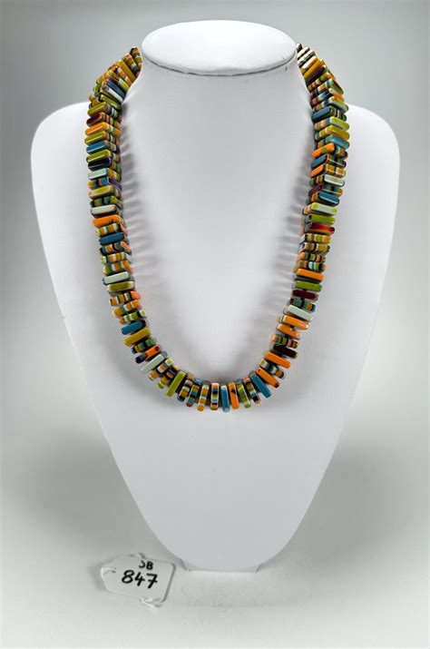 Jackie Brazil Patricia Liquorice Squares Beads Winter Colour Mix