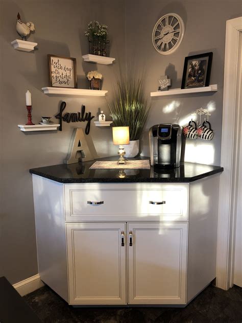 Modern Coffee Bar Design For Home Corner Coffee Bars In Kitchen