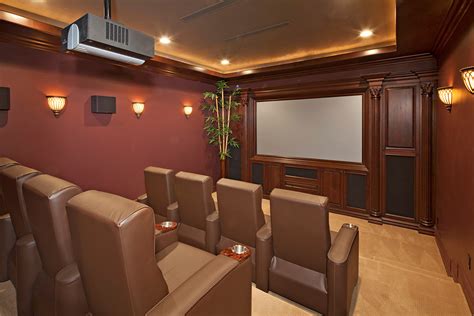04102private Residence Mediterranean Home Theater Las Vegas By