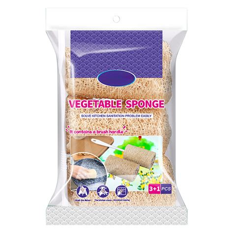 Xiaole Natural Loofah Sponge Shower Organic Luffa Bath Loofa