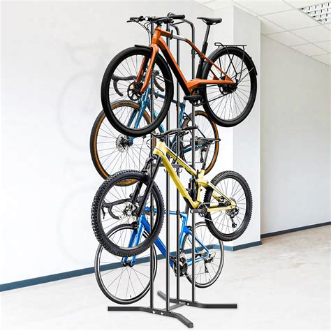 Dolibest 4 Legged Bike Racks Stands With Flexible Hooks