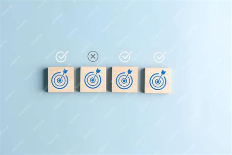 Premium Photo Checklist Business Target Marketing Quality Management