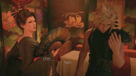 Madam M Massage Scene Ff7 Remake Youtube