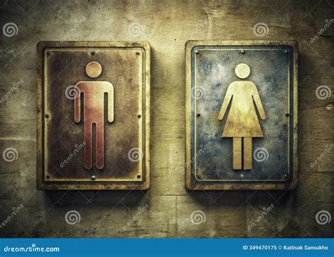Vintage Restroom Signs Timeless Style For Your Retro Bathroom Or