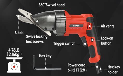 Shall Electric Fiber Cement Siding Shear 48 Amp Hardie Board Cutter