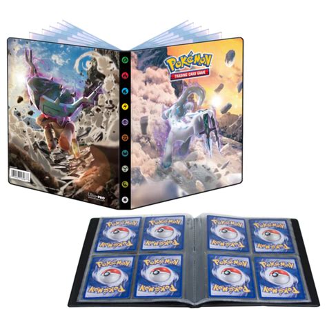 Ultra Pro 4 Pocket Portfolio Pokémon Scarlet And Violet 2 Serenity