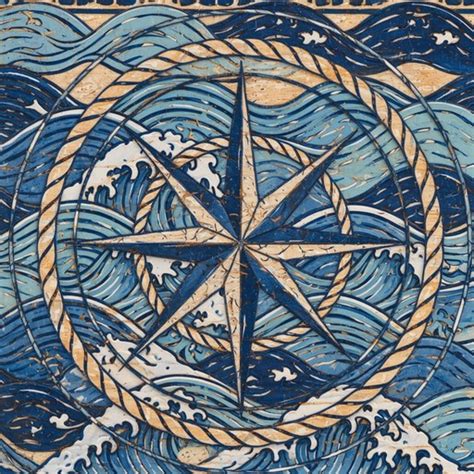 Free Nautical Compass Pattern Image Nautical Compass Maritime