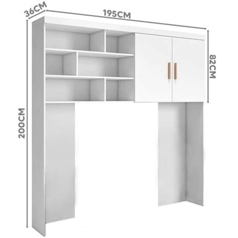 Quarto Modulado Infantil 3 Peças Clara Branco
