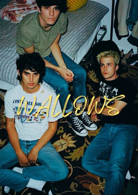 Wallows Poster Indie Pop Bands Love My Man Wallows Poster Print