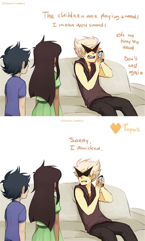 Mspa Booru 2015 Back Angle Comic Couch Crossover Dirk Strider Fashion