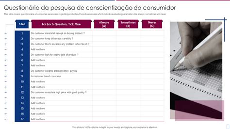 Exemplo De Questionario Usando Modelos De Questionário No Clicq