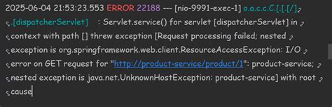 使用spring Cloud Loadbalancer时报错：nested Exception Is