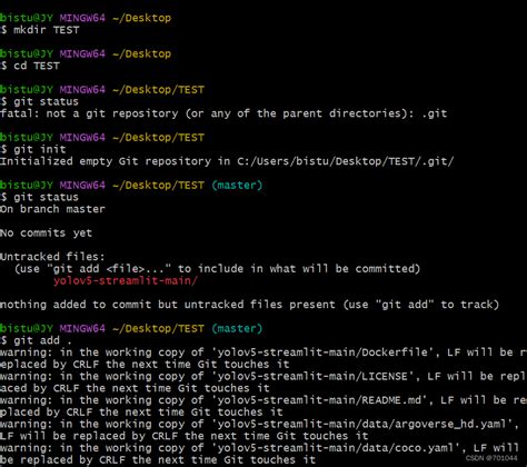 本地项目上传 Github And Streamlit 学习部署streamlit 怎么和github连接 Csdn博客