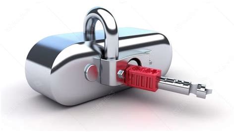 Ensure Privacy With Password Protection 3d Lock And Personal Data Security Illustrated On A