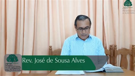 Estudo Bíblico 14052020 Rev José De Sousa Alves Rm 919 21